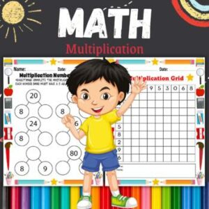 Printable Basic Math Multiplication Worksheets - Math Activities - Made ...