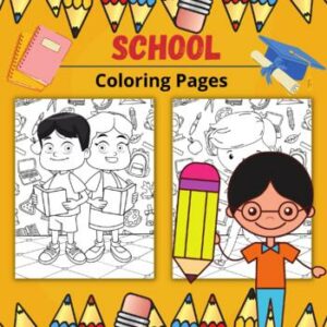 Printable Back to School Coloring Pages Sheets - Fun School Activities ...