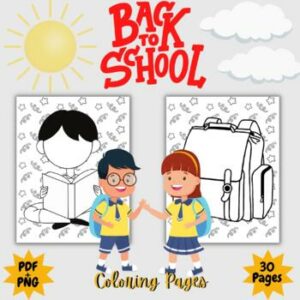 Printable Back to School Activity Pages - Fun School Coloring Sheets ...