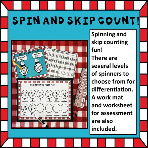 Skip Counting Centers and Games - Made By Teachers