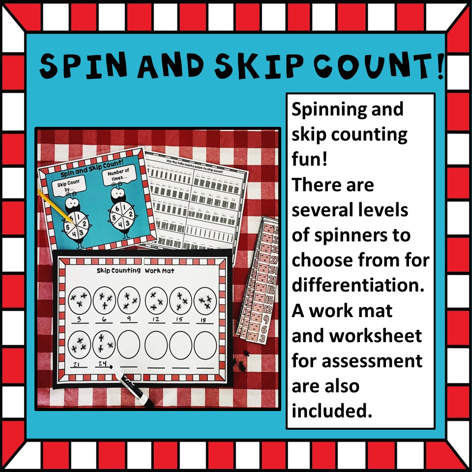 Skip Counting Centers and Games - Made By Teachers