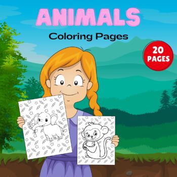 Printable Animals Coloring sheets - Fun Zoo Animals Coloring Pages ...