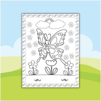 15 Printable Spring Butterfly Coloring Pages Insect coloring sheets ...