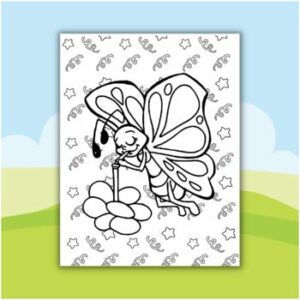 Printable Spring Butterfly Coloring Sheets - Insect Coloring Pages For ...