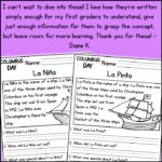 Columbus Day Holidays Reading Comprehension Passages K-2 | Made By Teachers