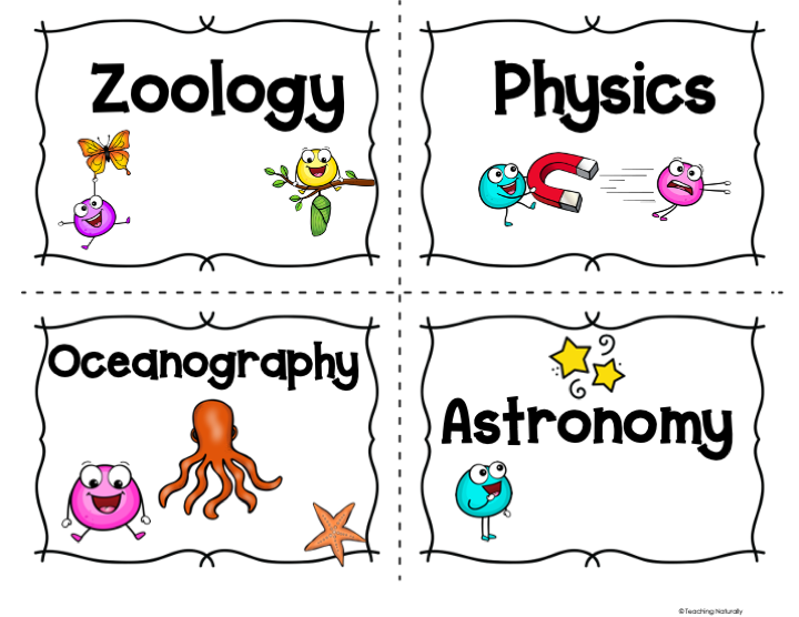 Branches of Science Scavenger Hunt and Quiz - Made By Teachers