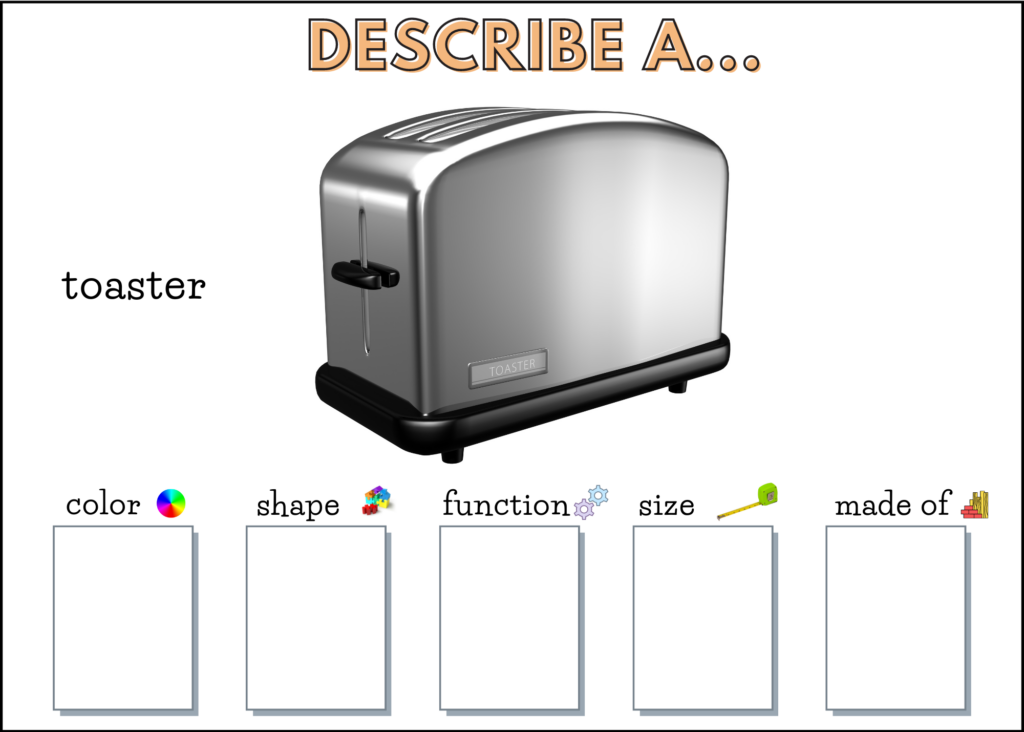 Describing Objects By Their Attributes Worksheets Google™Slides - Made ...