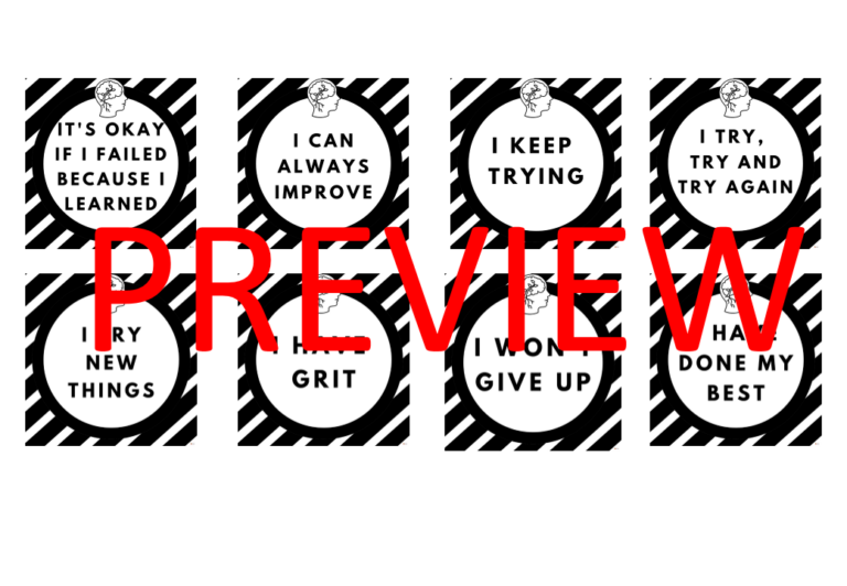 Growth Mindset Stickers Printable | Made By Teachers