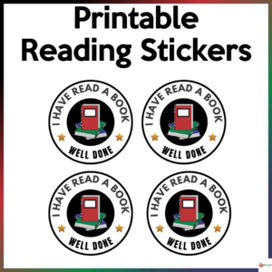 Reading Stickers Printable - Made By Teachers