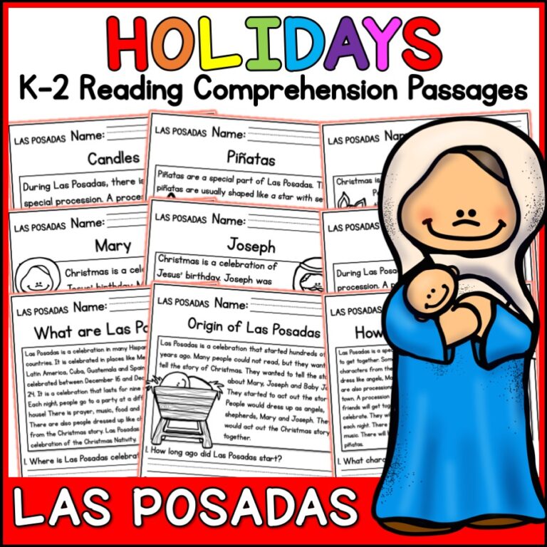 Las Posadas Holidays Reading Comprehension Passages K-2 | Made By Teachers