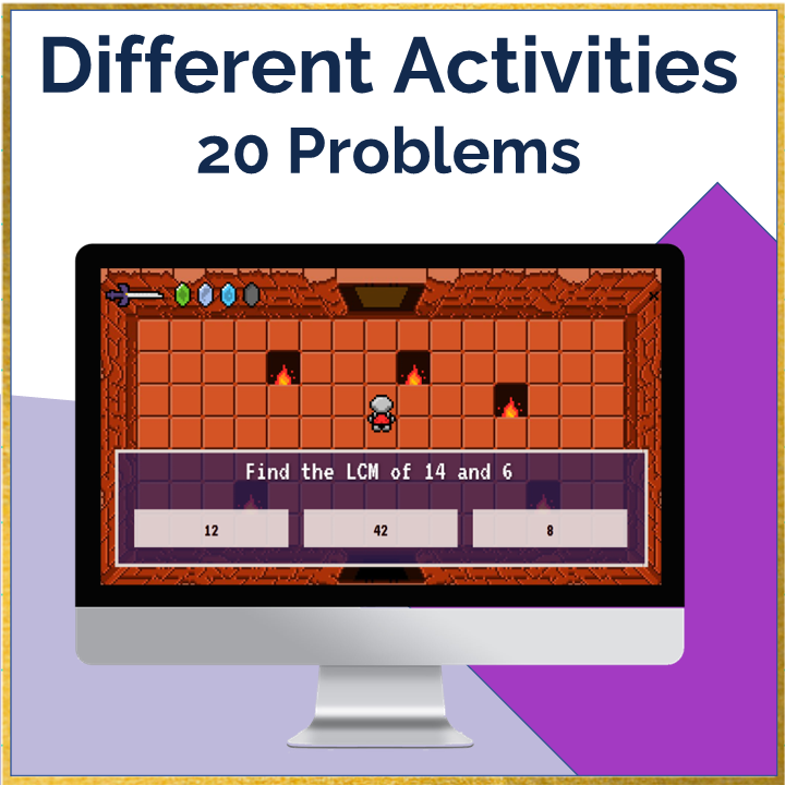 GCF and LCM Math Activity | Digital Escape Room - Made By Teachers