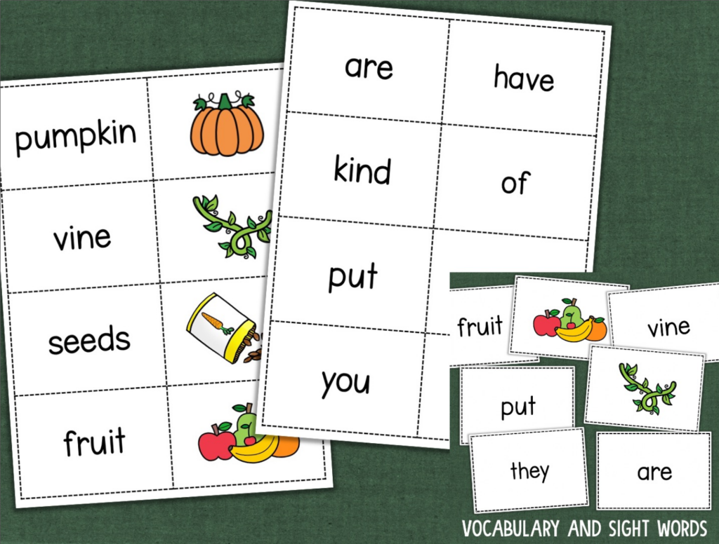 PUMPKINS Decodable Readers Comprehension Sight Words - Made By Teachers