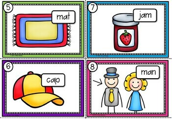 CVC write the room short a | Made By Teachers