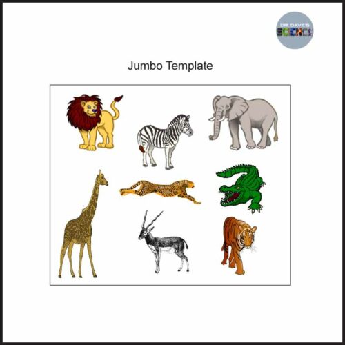 African Animal Puzzle Craft Activity | Made By Teachers