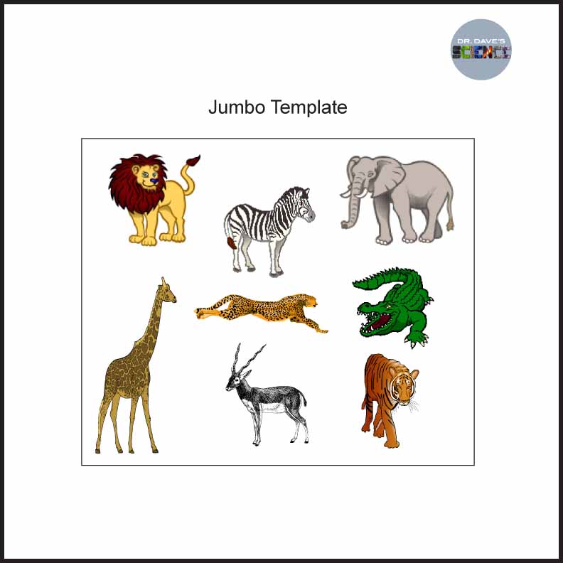 African Animal Puzzle Craft Activity | Made By Teachers