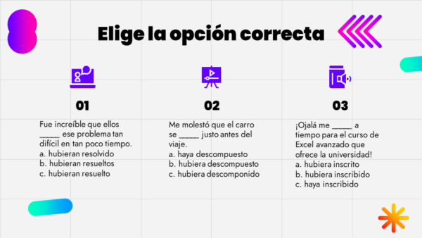 AP Spanish – Pluscuamperfecto de Subjuntivo. (Práctica Integral) - Made ...