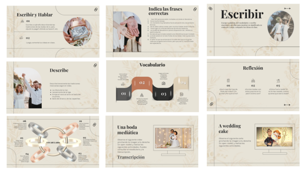 AP Spanish – Las Tradiciones de las Bodas. (Práctica Integral) - Made ...