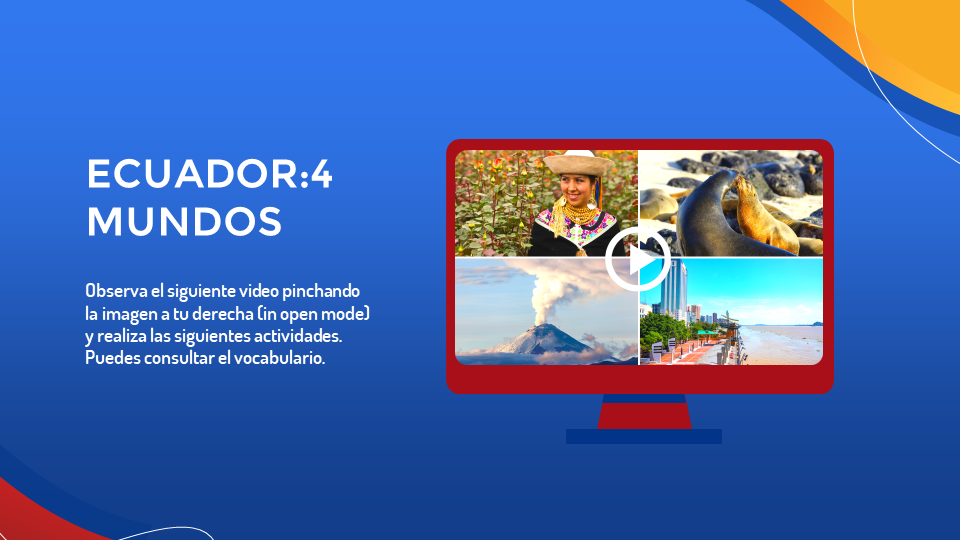 AP Spanish – Ecuador: 4 mundos. (Práctica Integral) | Made By Teachers