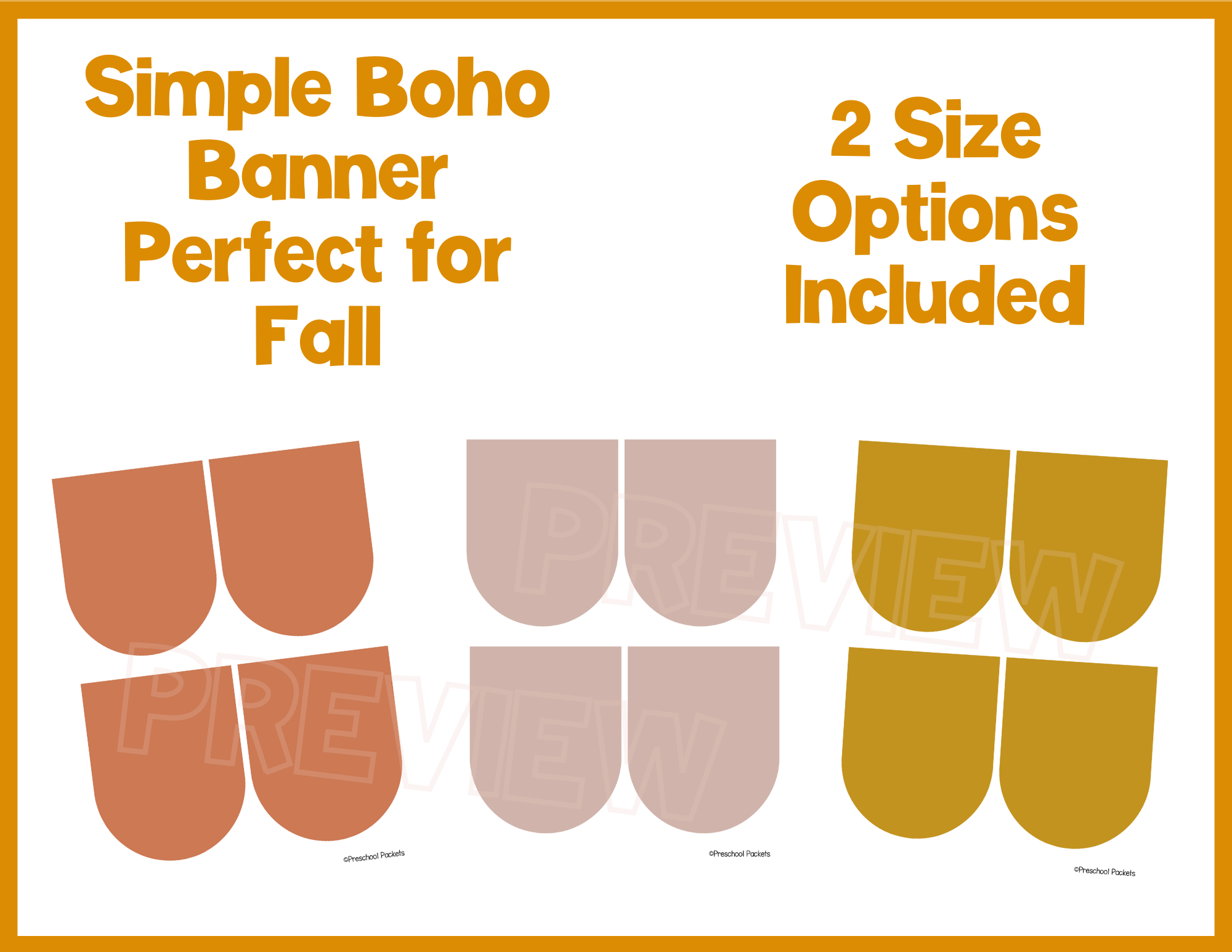 Hello Fall Bulletin Board Kit Boho Rainbow | Made By Teachers