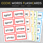 CVC Words: Flashcards - Made By Teachers