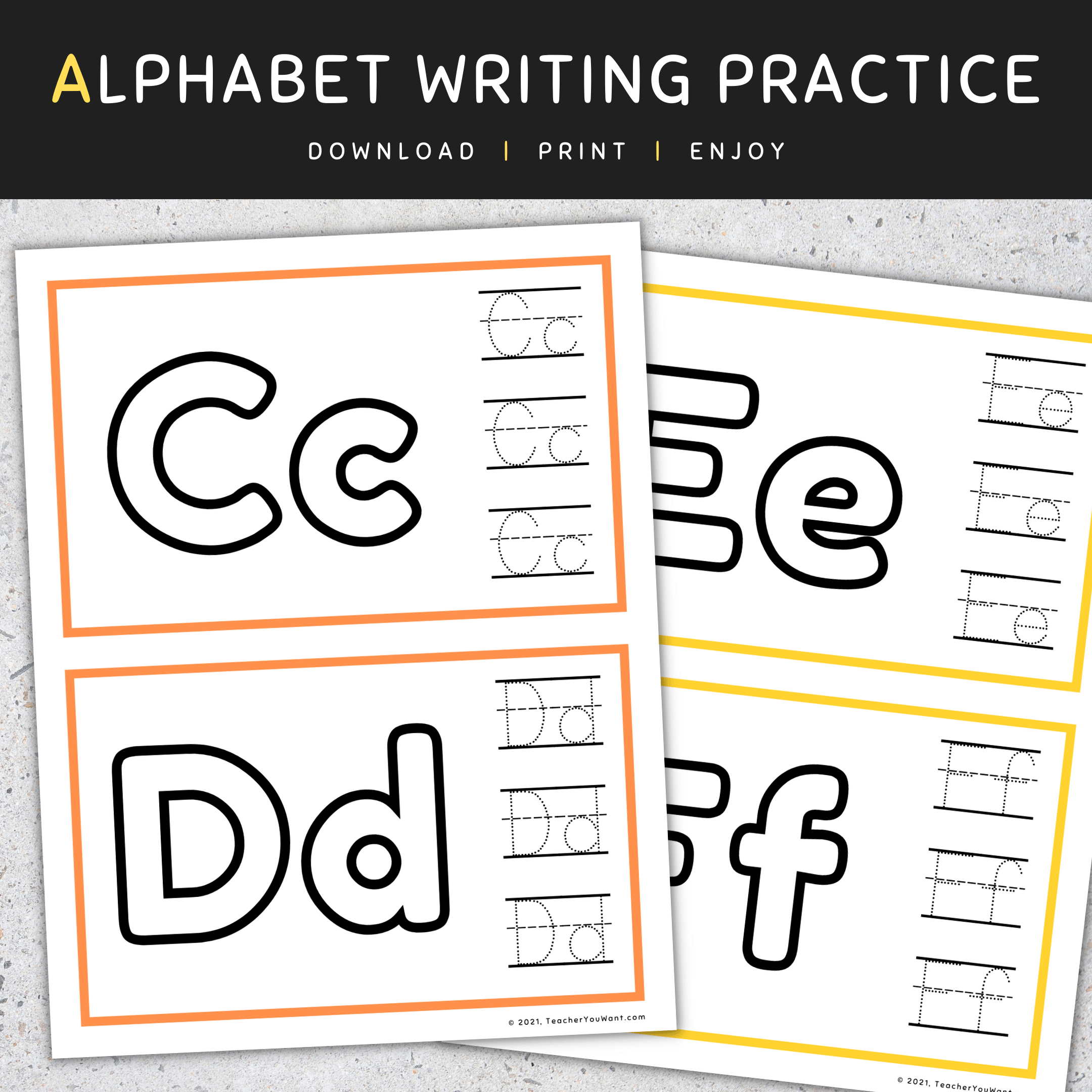 Alphabet Playdough Mats: Alphabet Writing Practice & Activities, NO ...