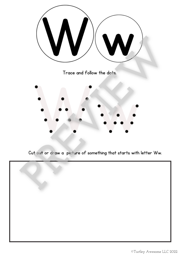 Printable Dot-To-Dot Alphabet Letters A-Z (Upper & Lower Case) - Made ...