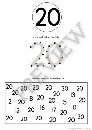 Printable Dot-To-Dot Numbers 11-20 - Made By Teachers