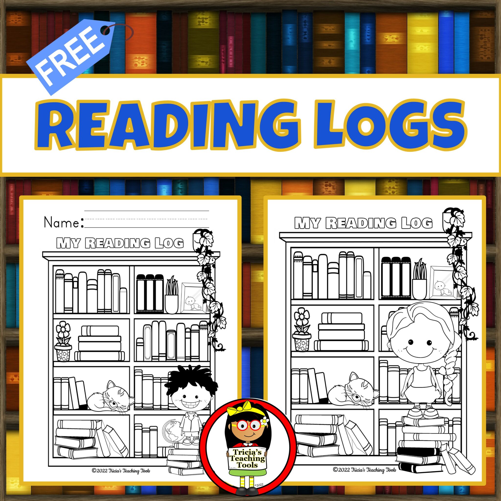 FREE Reading Logs for PK-3rd Grade | Made By Teachers