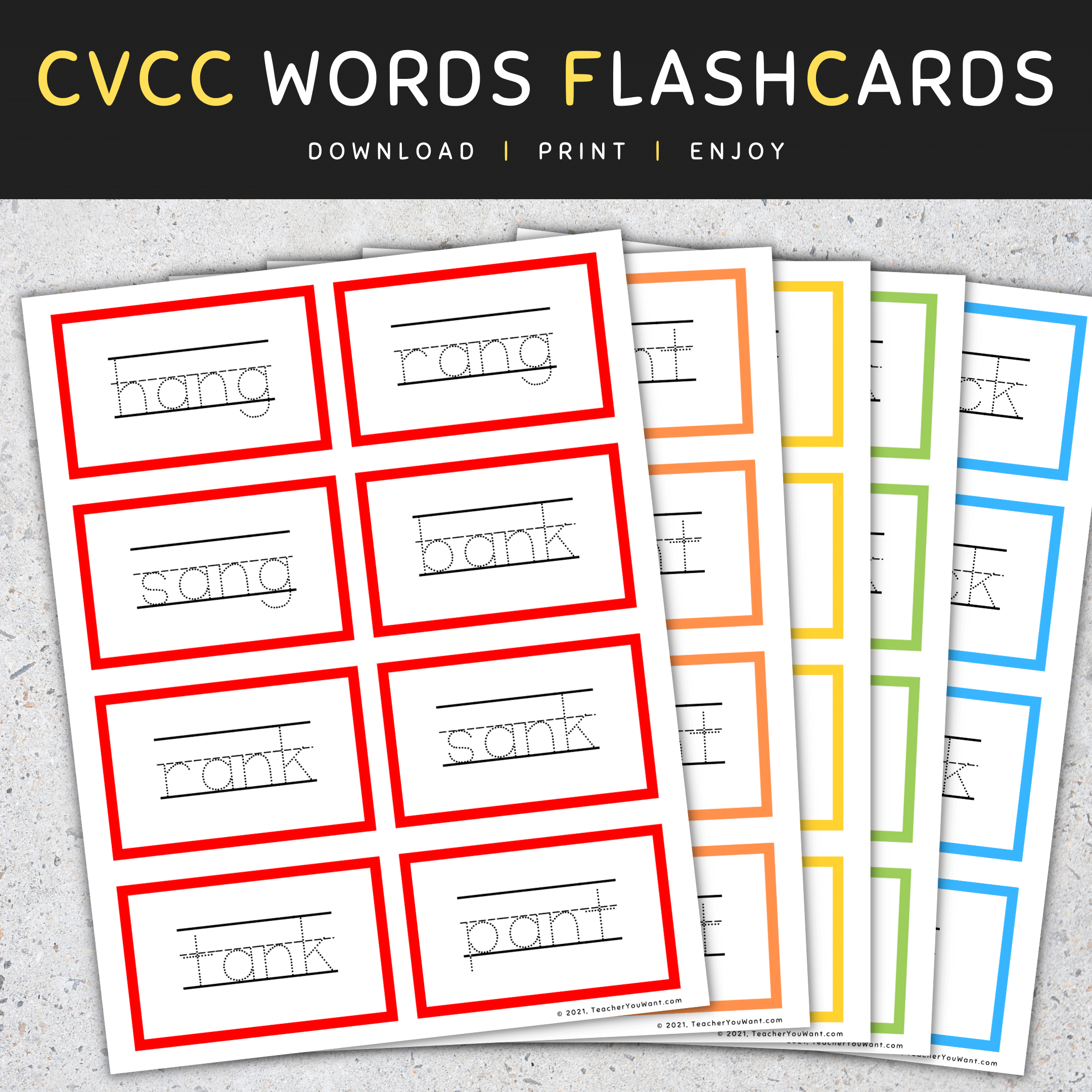 CVCC Words Tracing Flashcards Short Vowels A E I O U CVCC Words CVCC Words Tracing Flashcards Short Vowels A E I O U CVCC Words