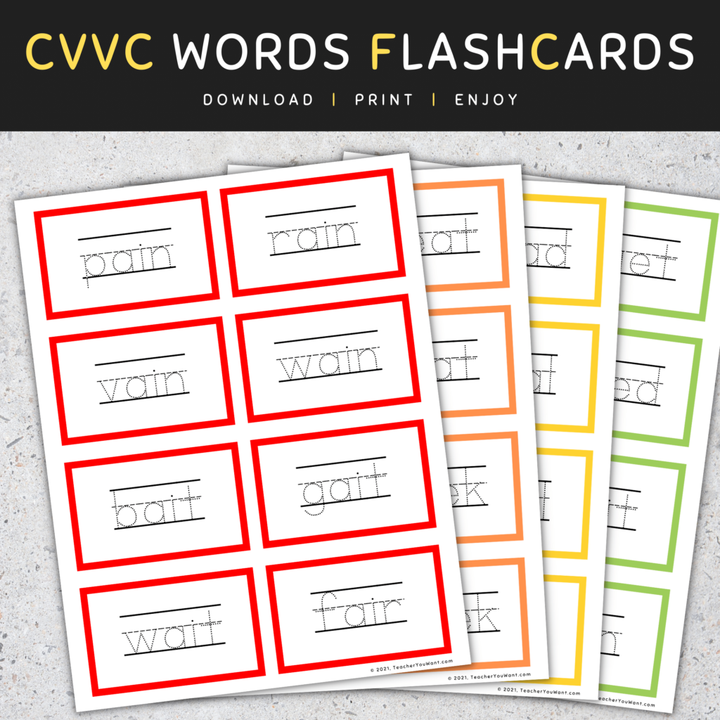 CVC Words: Flashcards - Made By Teachers