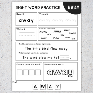 Sight Words Bundle: Pre-primer & Primer Sight Words Activities, [SET 1 ...