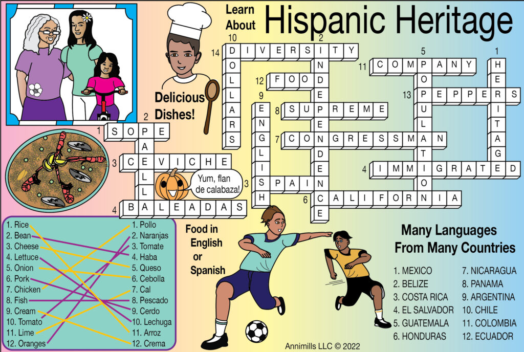 Hispanic Heritage – Leaders in Politics, Science and Education Puzzle ...