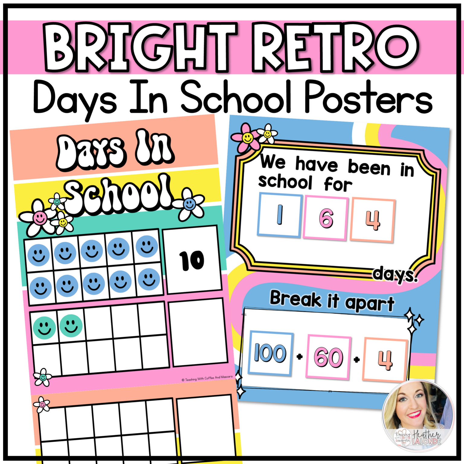 Days in School Retro Classroom Decor | Made By Teachers