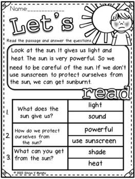 Effects of the sun powerpoint and worksheets - Made By Teachers