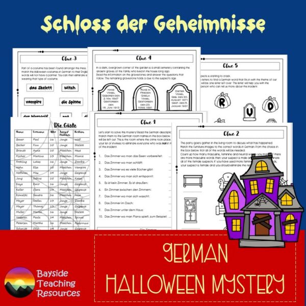 German Halloween mystery | Made By Teachers