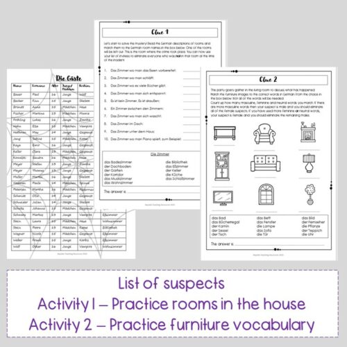 German Halloween mystery | Made By Teachers