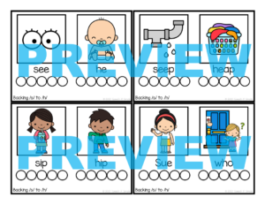 Minimal Pairs Task Cards - Backing - Phonology - Cycles - Speech ...