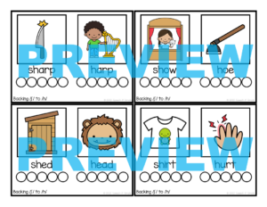 Minimal Pairs Task Cards - Backing - Phonology - Cycles - Speech ...