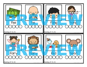 Minimal Pairs Task Cards - Backing - Phonology - Cycles - Speech ...