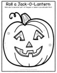 Free Halloween Math Activity Roll a Jack o Lantern - Made By Teachers