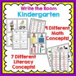 Write the Room Kindergarten Bundle - Made By Teachers
