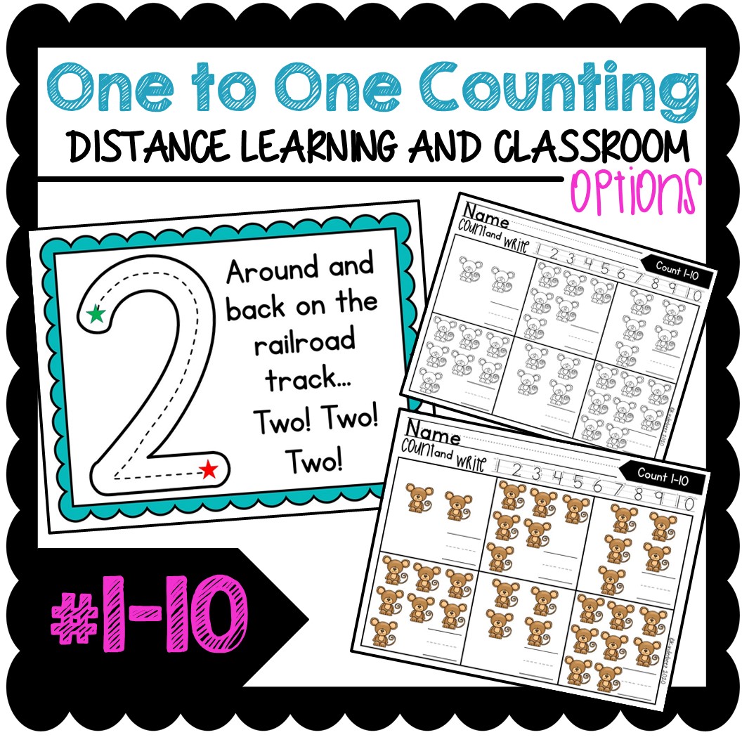 One to One Counting 11-20, Teen Number One to One counting Worksheets ...