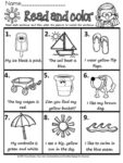 Lets Read and Color | Made By Teachers