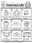 Lets Read and Color | Made By Teachers