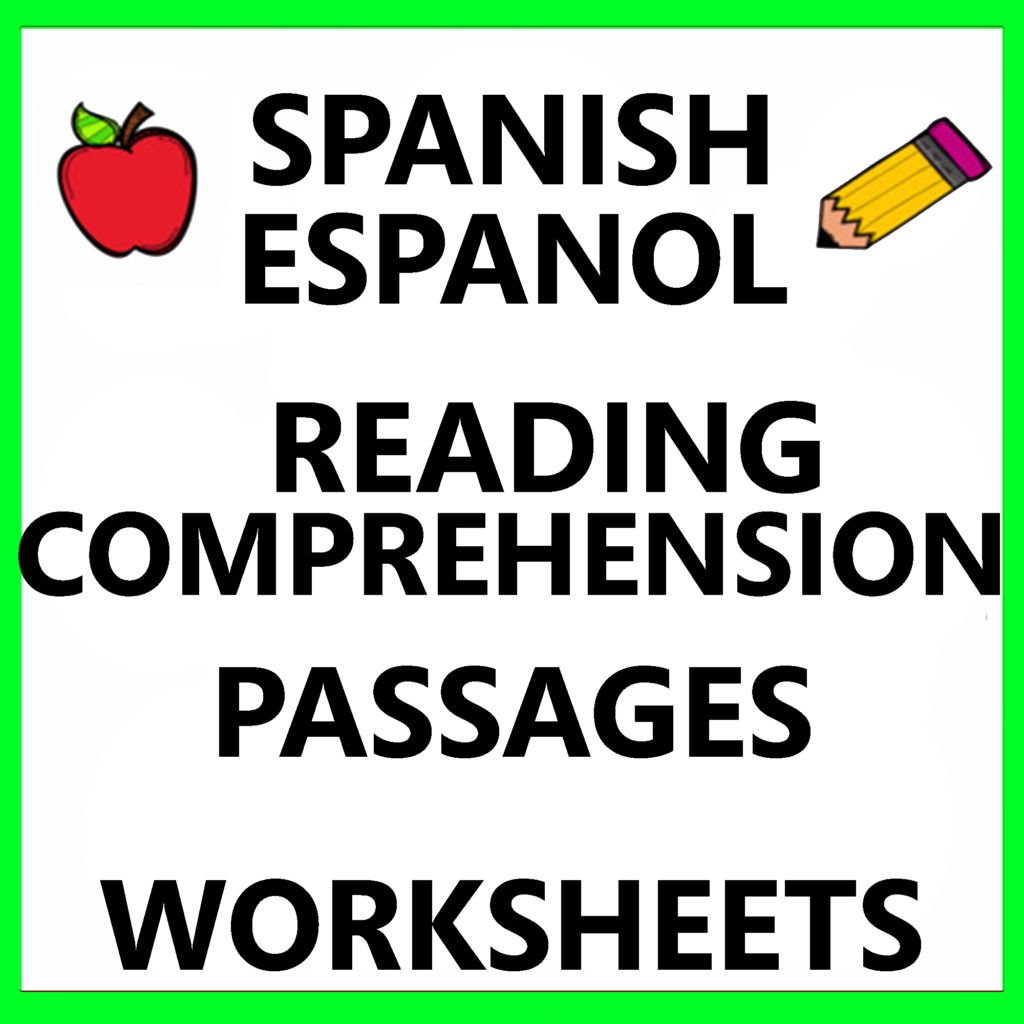 Spanish Reading Comprehension Passages Short Stories Paragraphs ...