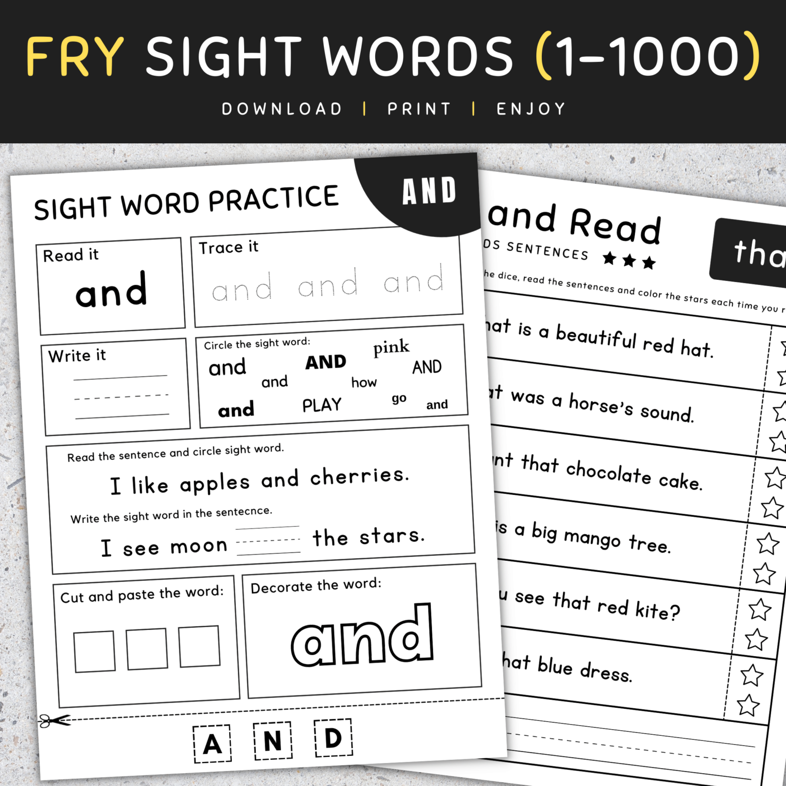 Color by Sight Word Practice Game, High Frequency FRY Words, 4th 100 ...