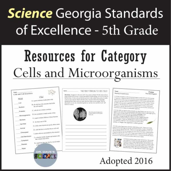 5th Grade Georgia Standards Of Excellence Science Cells And 5th-grade-georgia-standards-of-excellence-science-cells-and