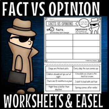 fact or opinion | Made By Teachers