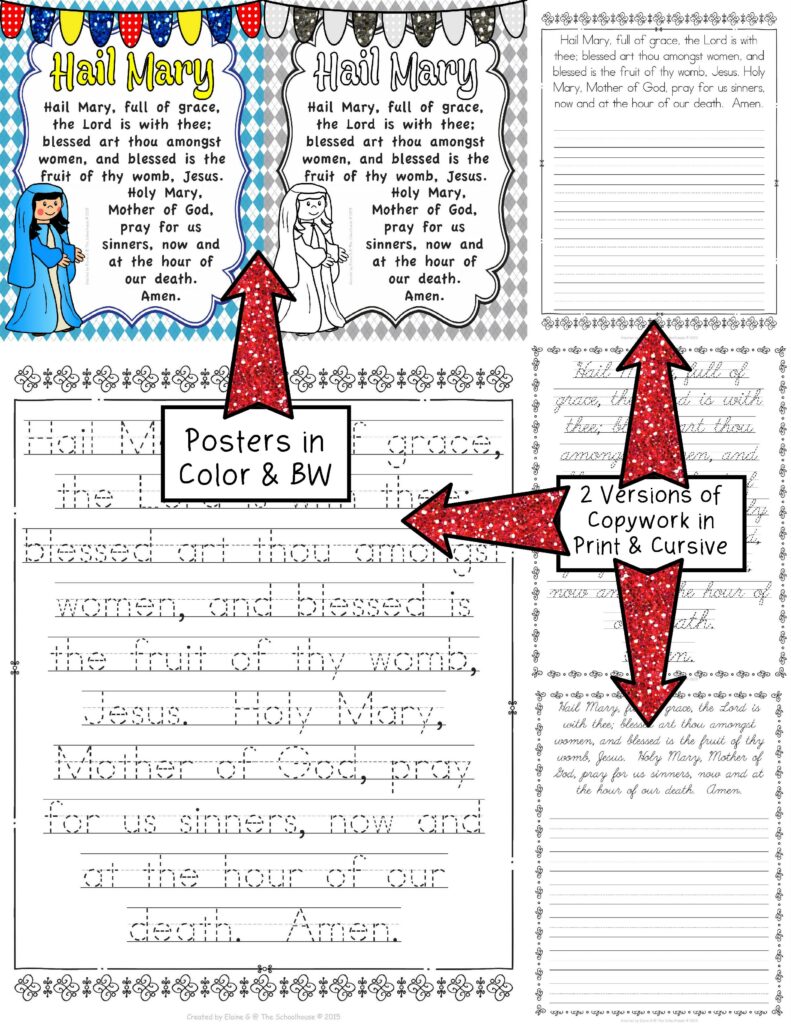 Hail Mary Prayer Pack | Made By Teachers