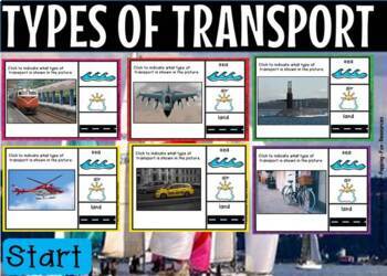 Transportation Sorts and Activities - Made By Teachers